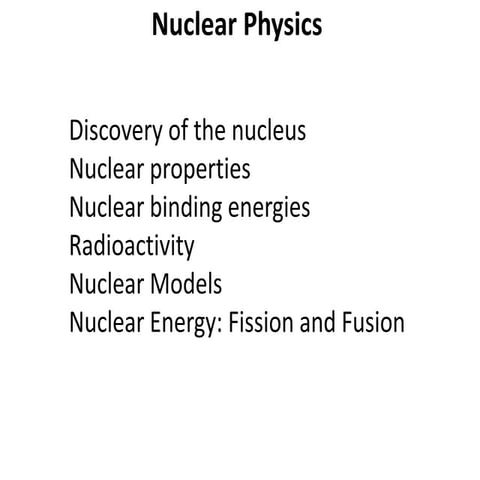 NP Nuclear physics and properties of nuclear | PPTX