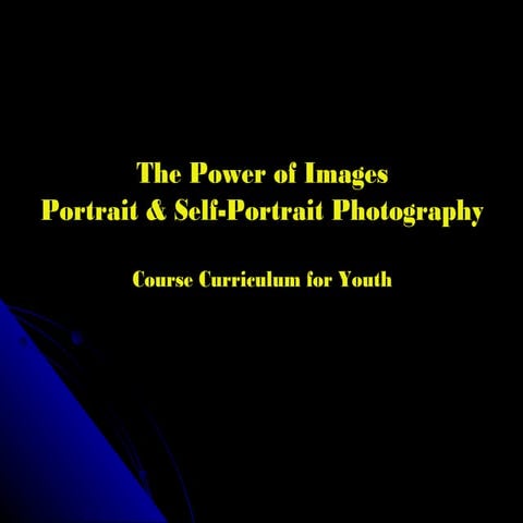 Digital Portrait Photography Curriculum for Youth Students | Teacher ...