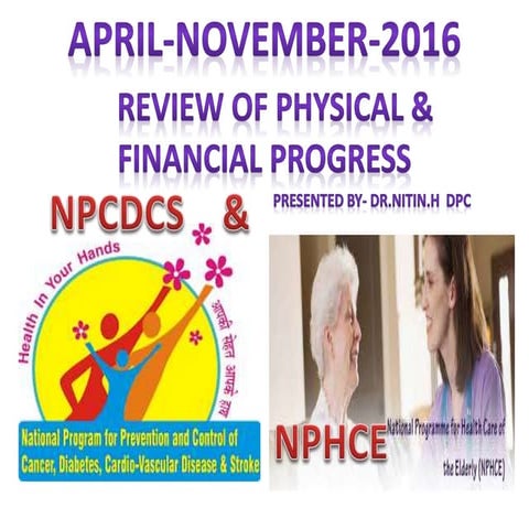 NPCDCS and NPHCE PRGRAMMES IN BELAGAVI 14-11-2016 | PPTX