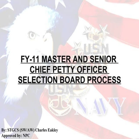 Selection Board Brief FY15-16 | PPTX