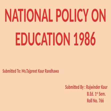 NPE 1986 ppt used for b ed course fist sem.pptx