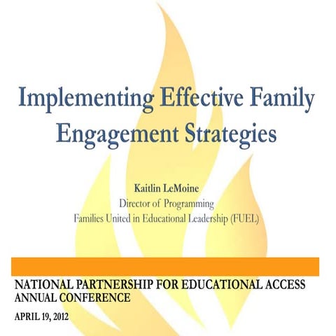 Implementing Effective Family Engagement Strategies | PPTX