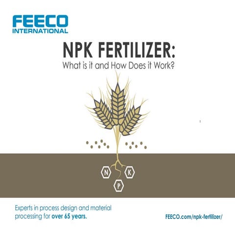 NPK Fertilizer: What is it and How Does it Work | PDF
