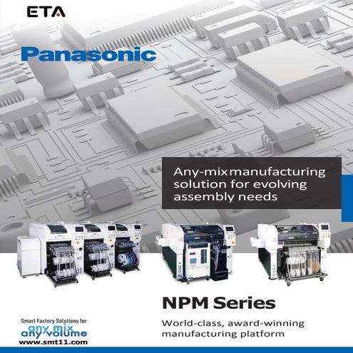 Panasonic pick and place machine Npm tt2 | PDF