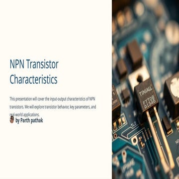 NPN-Transistor-Characteristicsofengineering.pptx