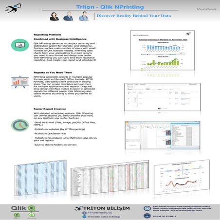 Nprinting QlikView/QlikSense Report Distribution | PDF