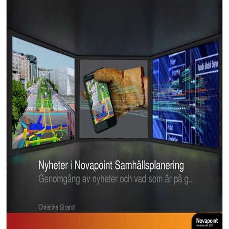 Nps nyheter i novapoint samhällsplanering | PPT