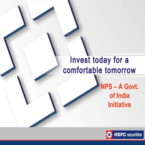 HDFCsec-Learning Series-NPS | PPT