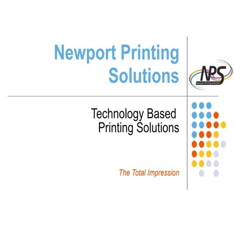 Newport Printing Solutions Intro | PPT
