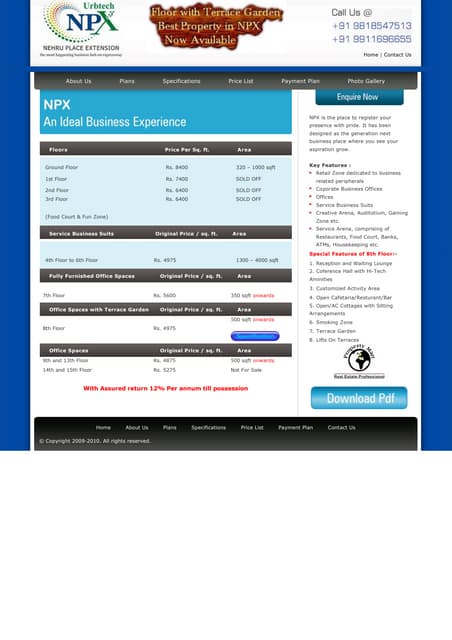 Cambay Sapphire, Ahmedabad | PDF