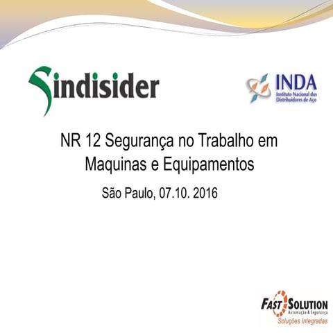 Nr12 apostila | PDF
