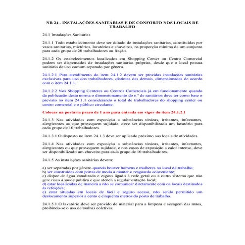 Nr 24-atualizada-2019 | PDF