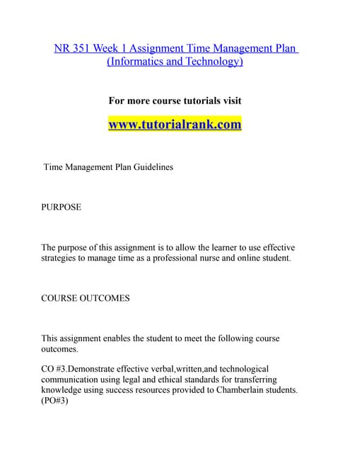 NR 351 Education Specialist / snaptutorial.com