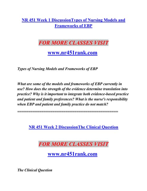 NRS 433 STUDY Become Exceptional--nrs433study.com