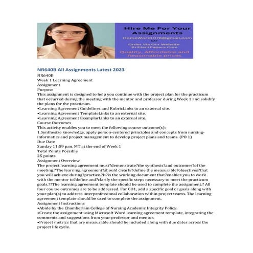 NR640B Complete Course Latest 2023.docx
