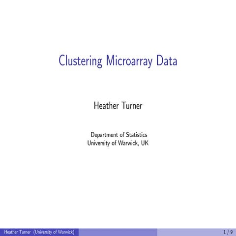 Clustering Microarray Data Pdf 1082
