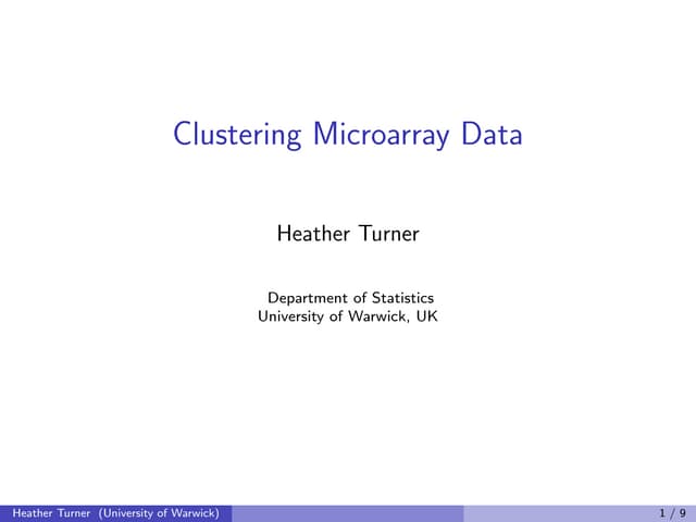 Clustering Microarray Data Pdf 1082