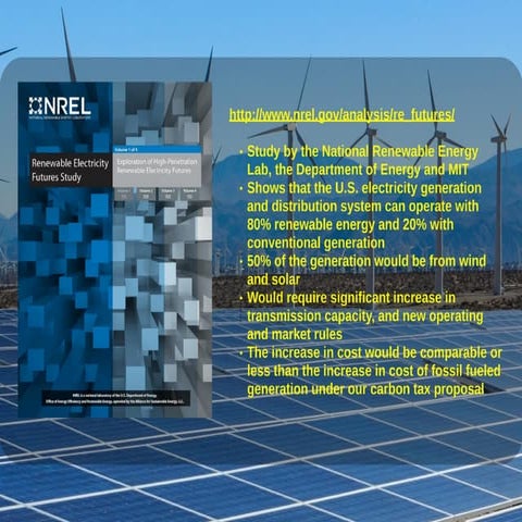 Nrel 80% renewable_electricity_integration_study | PPT