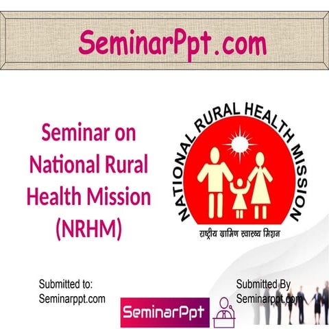 nrhm.pptx national rural health mission government of India | PPT