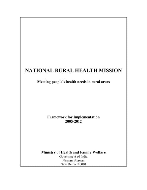 VHND guidelines | PDF