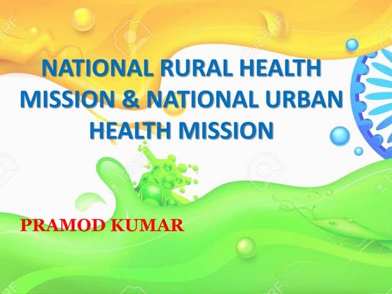 National rural health mission | PPT