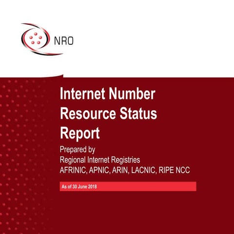 NRO Internet Number Resources Status Report | PDF