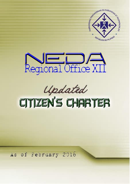 NRO XII CITIZENS CHARTER as of Feb 2016 | PDF NRO XII CITIZENS CHARTER as of Feb 2016 | PDF