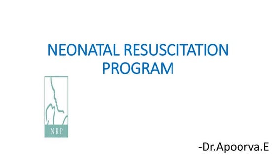 Neonatal Resuscitation Program eighth edition.pptx | Lung and ...