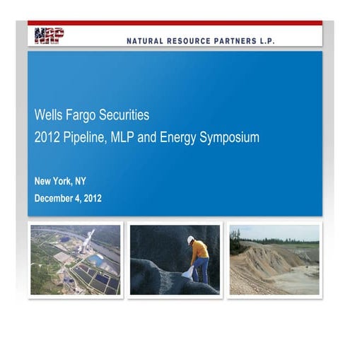 Natural Resource Partners Wells Fargo | PPT