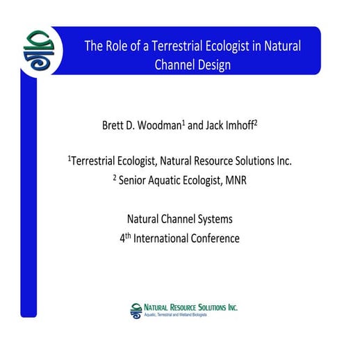Nrsi natural channel-presentation_2010_bdw1 | PDF