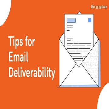 Email Deliverability & Best Practices to Reach the Inbox | PPTX