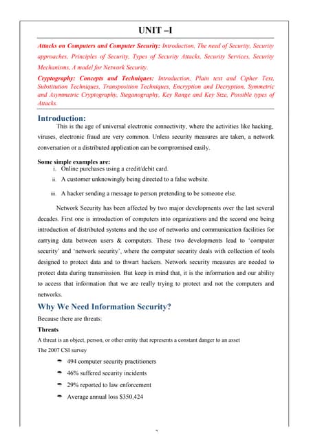 Ccs354 Network Security Network Security Notes Docx 6193
