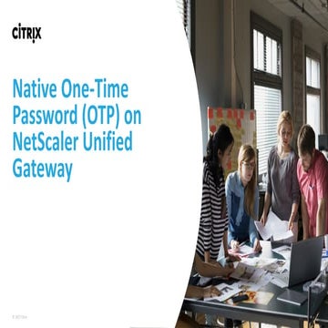 NS 12. OTP + NetScaler Secure Web Gateway | PDF | Internet | Computing