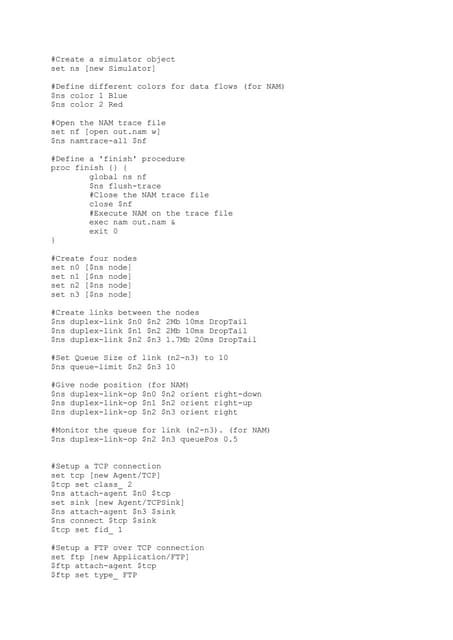 NS2 Demo PPT for configuring networks.pptx