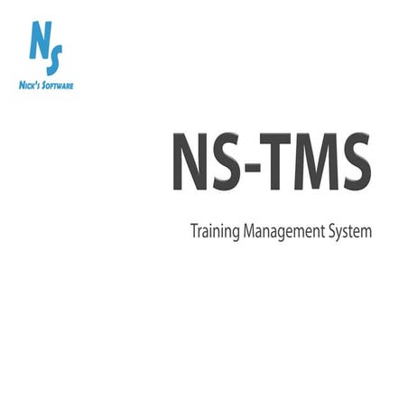 NS-TMS - Training Management Database | PDF