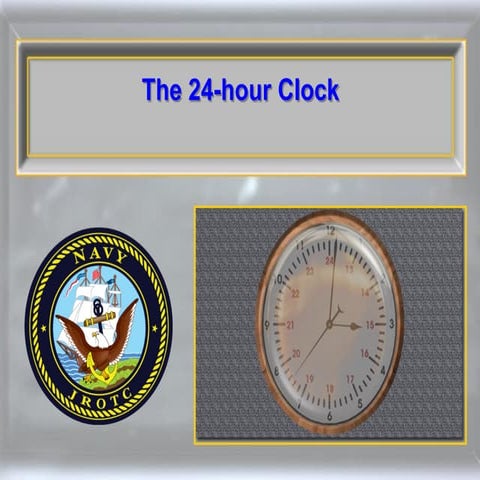 NS1 APP. A - 24 Hour Clock | PDF