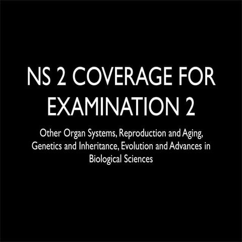 Ns 2 For Exam 2 Coverage | PPT