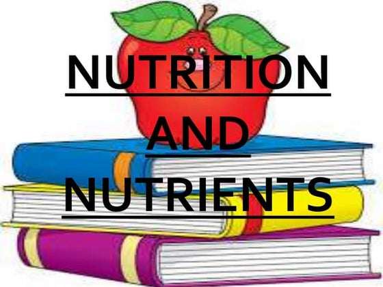 Basic tools in nutrition | PPT