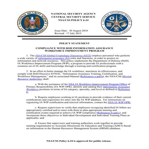 SECNAV M-5239.2 | PDF