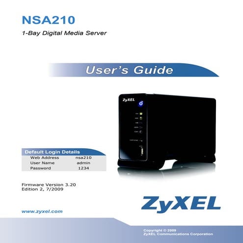 Nsa210 3.20 ed2 | PDF | Operating Systems | Computer Software and ...