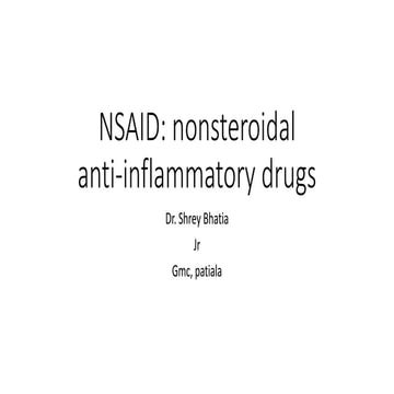 NSAID | PPTX