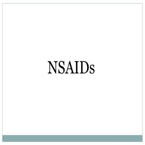Presentation of NSAIDs and Aspirin.pptx