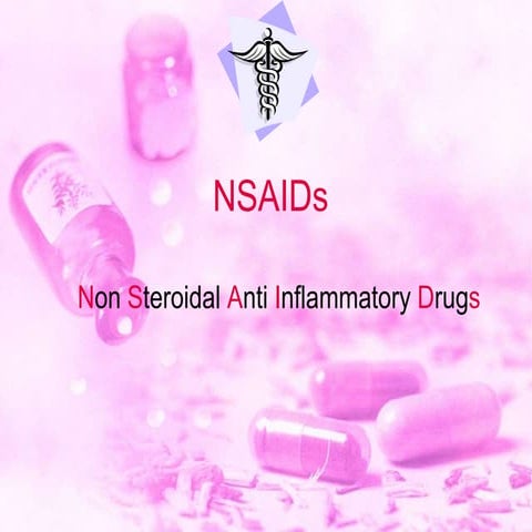 NSAIDs classification & mechanism of action | PDF