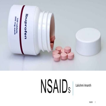 Pharmacology of NSAIDs | PPTX