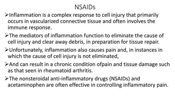 NSAID'S --ASPIRIN | PPTX