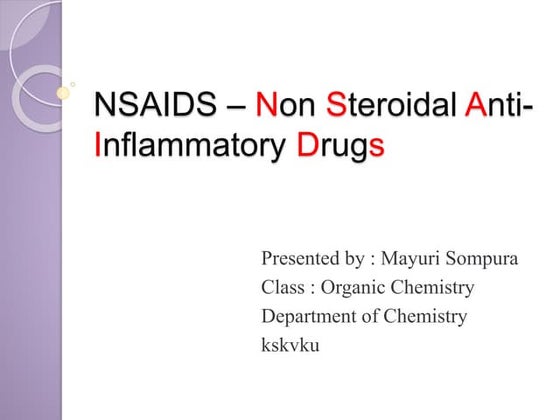 Nsaids | PPT