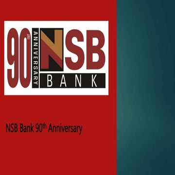 NSB 90th Anniversary Slideshow | PPT