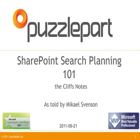 Nsc 2011 09-21 search 101 | PPT