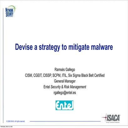 Malware mitigation | KEY