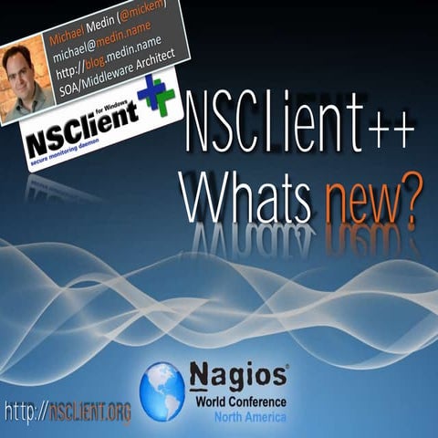 Ns client++ whats new (nwc2013) | PDF